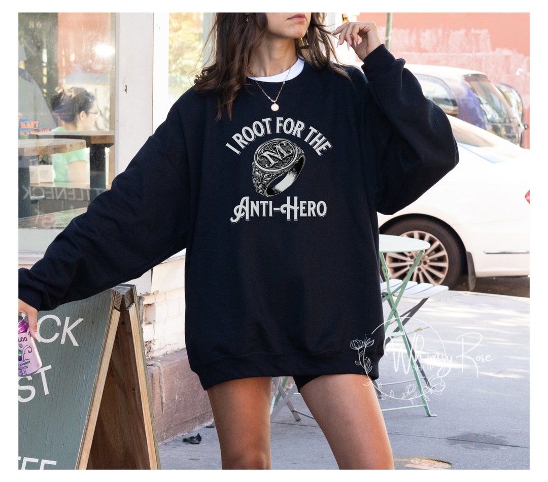 Malfoy Anti-hero Sweatshirt, Dramione Crewneck, Draco Fan Gift, Malfoy ...