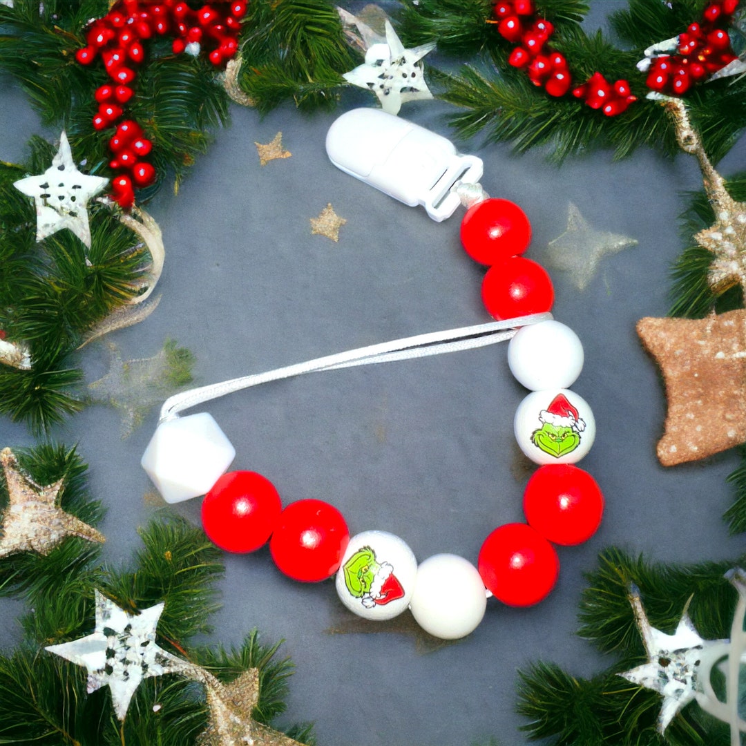 Beachwood Silicone Clip Featuring the Grinch - Etsy