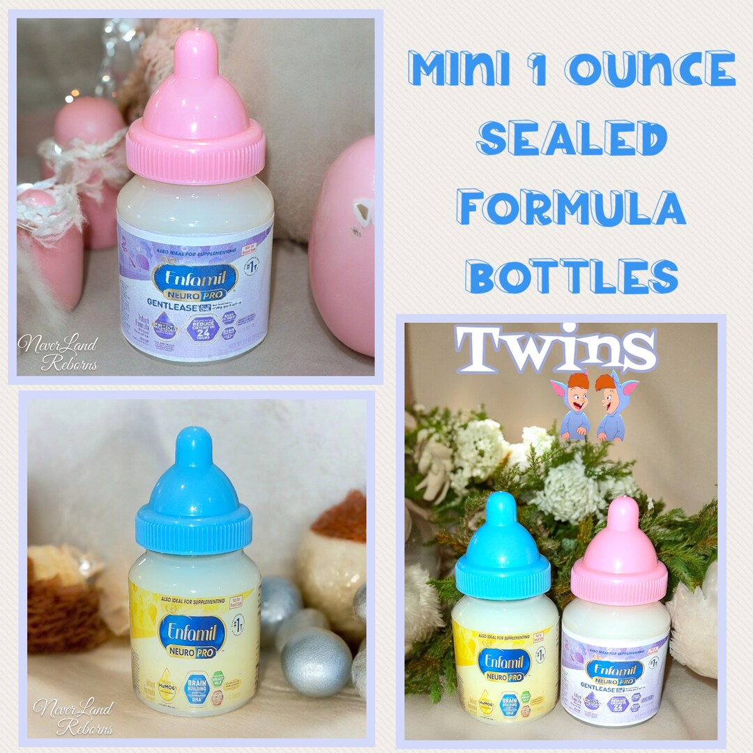 One Ounce Sealed Formula Bottle for Reborn, Baby Dolls and More - Etsy