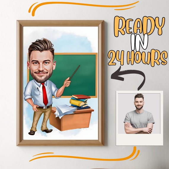 Lustige Lehrer Cartoons Karikatur Vom Foto Lehrer (cju338) ♥