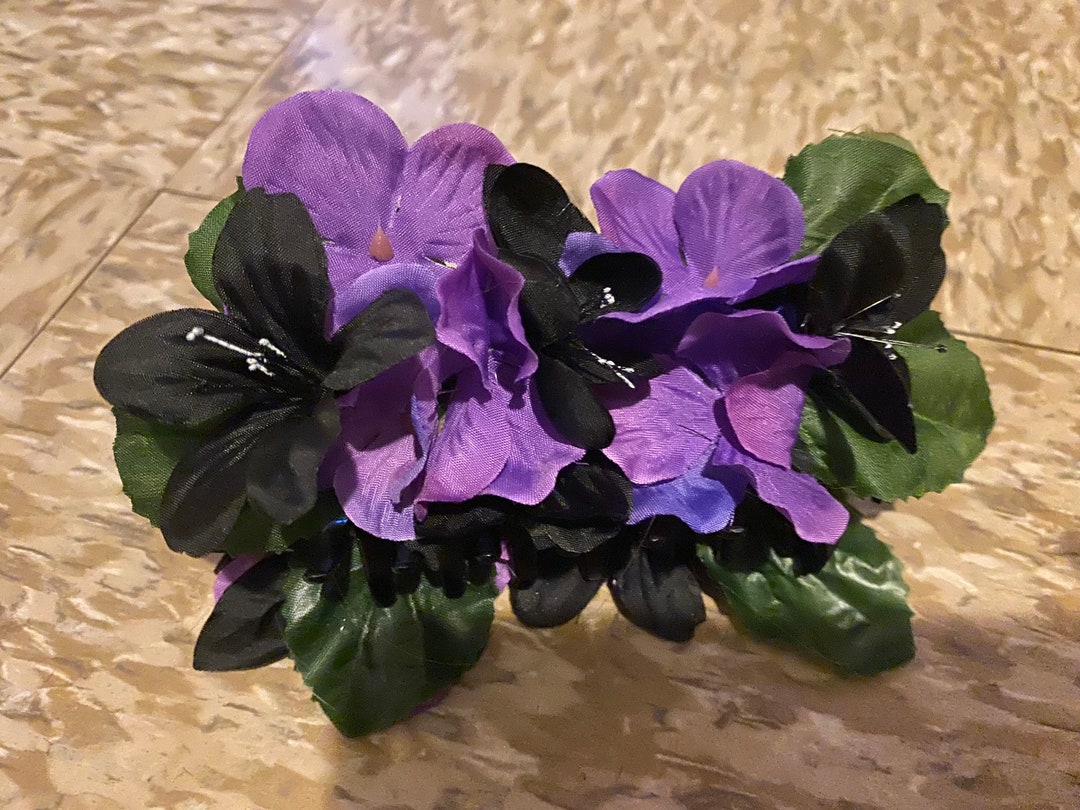 Large Flower Hair Claws - Etsy
