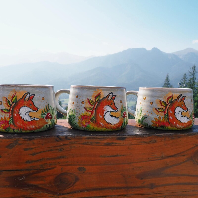 Hand Painted Mug - Etsy