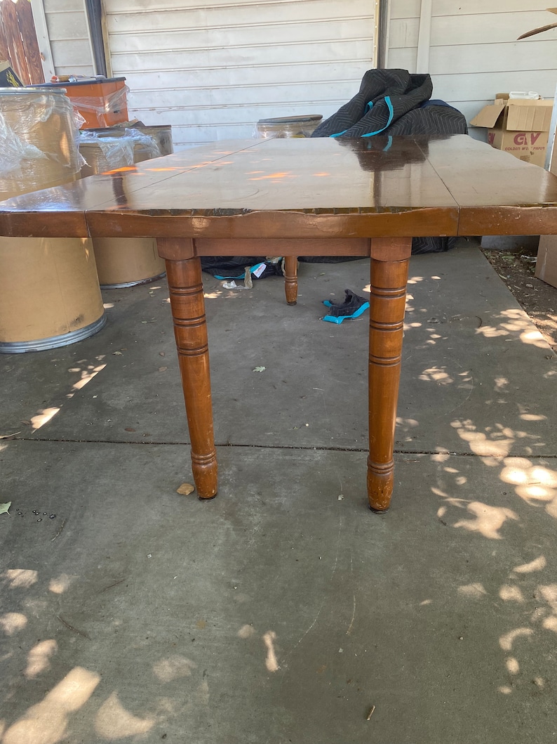 Antique Drop Leaf Dining Table - Etsy