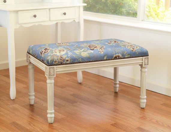 Upholstered Bench Etsy
