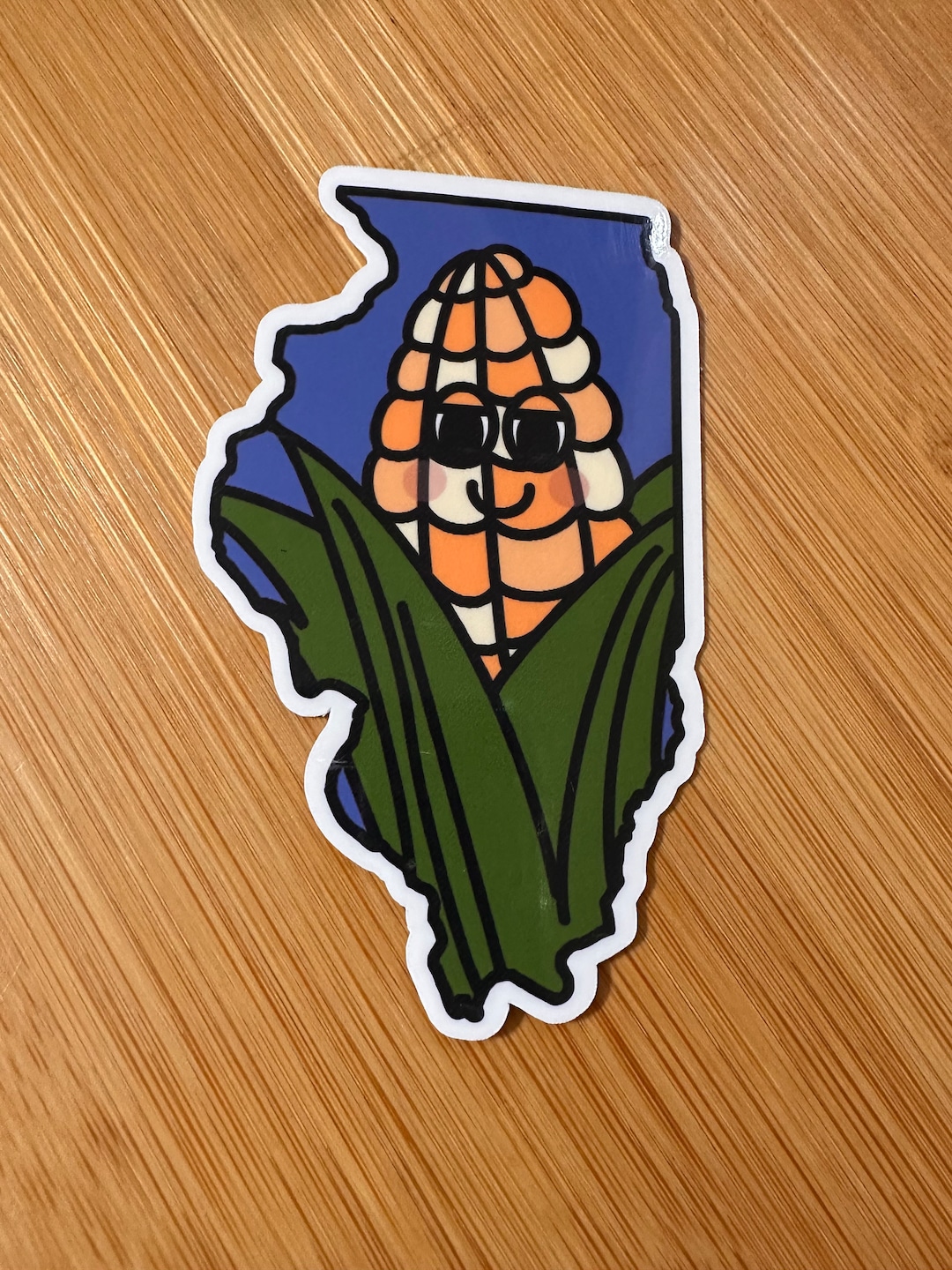 Illinois Sweet Corn Baby Sticker - Etsy