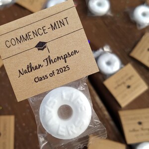 Graduation Commence-mints: 2025/2024 Graduation Candy, Graduation Party ...