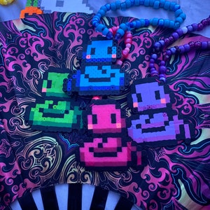 Mini Snake Perler | Perlers | Rave Accessories | - Etsy