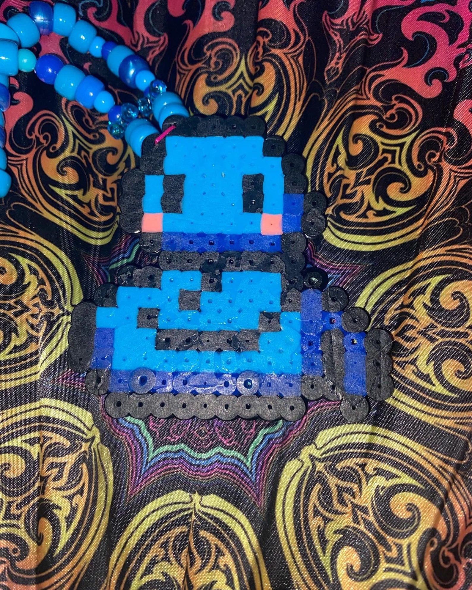 Mini Snake Perler | Perlers | Rave Accessories | - Etsy