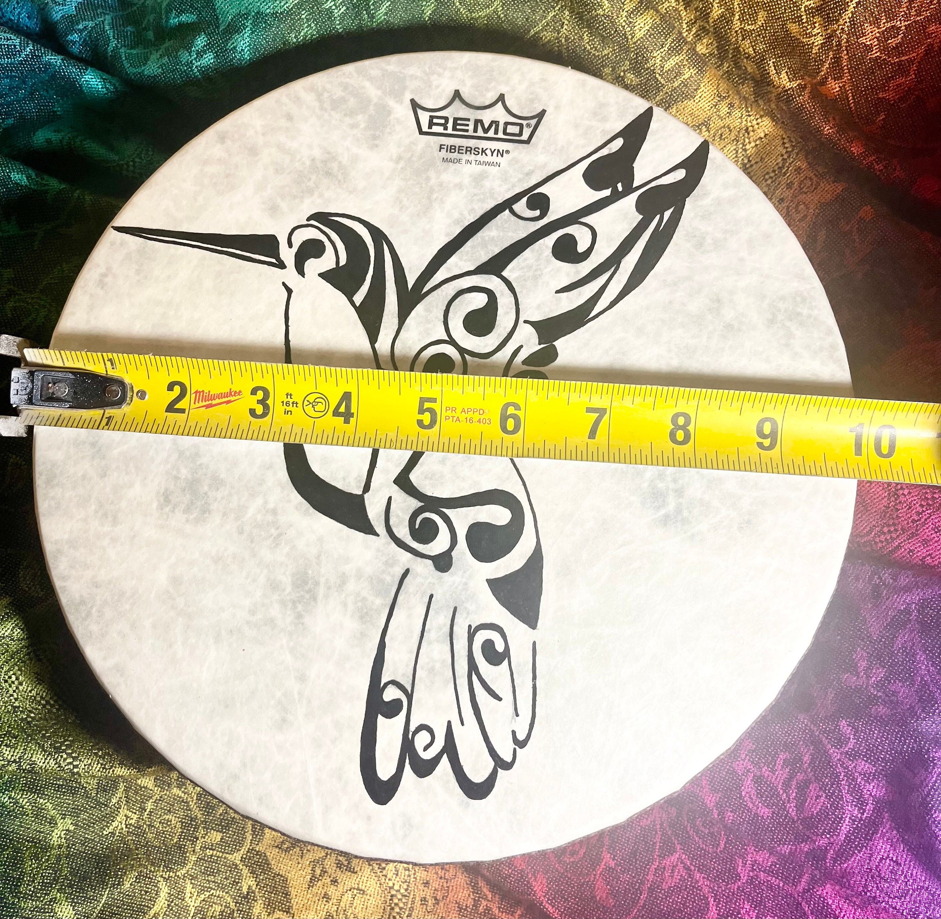 10 Tribal Hummingbird REMO Shaman Drum - Etsy