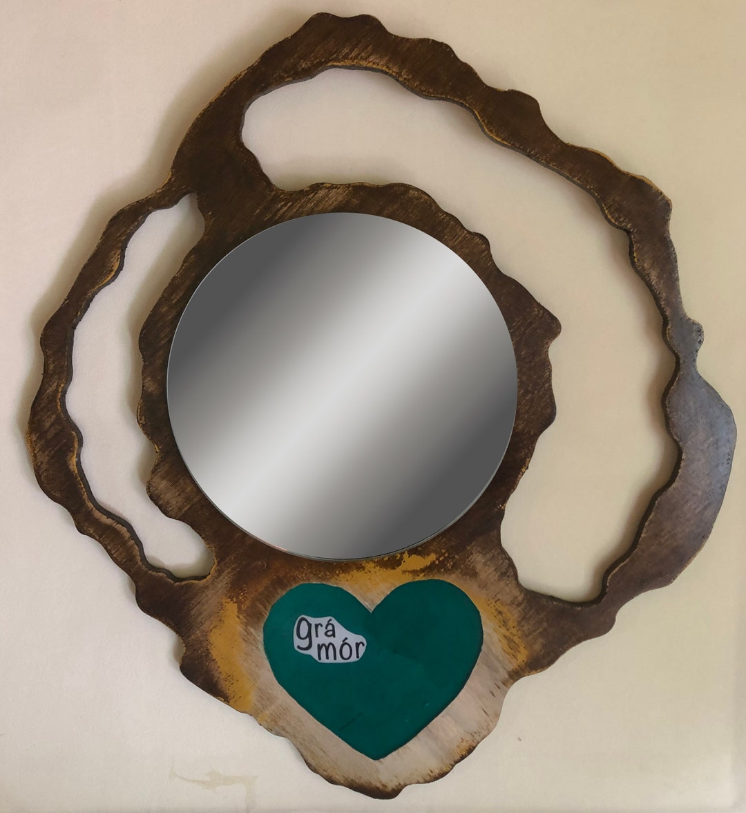 Grá Mór big Love Designer Mirror - Etsy