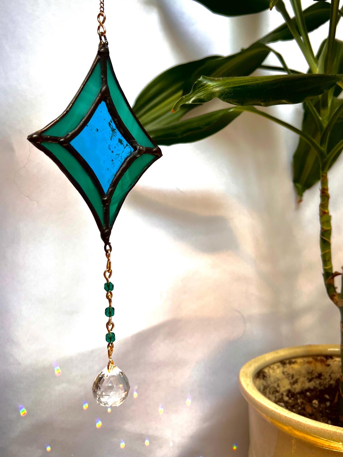 Star Stained Glass Suncatcher - Etsy