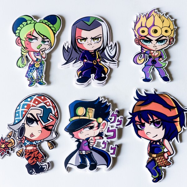 Jojo Bizarre Adventure Stickers - Etsy
