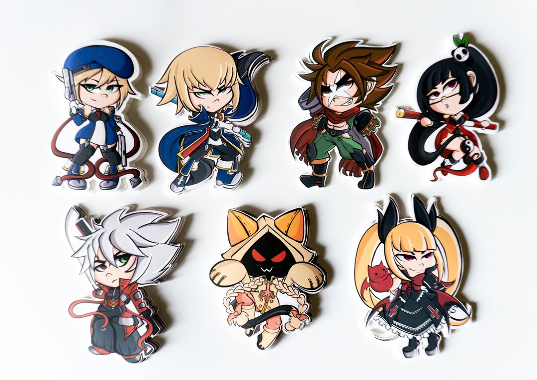 Blazblue Chibi Stickers - Etsy