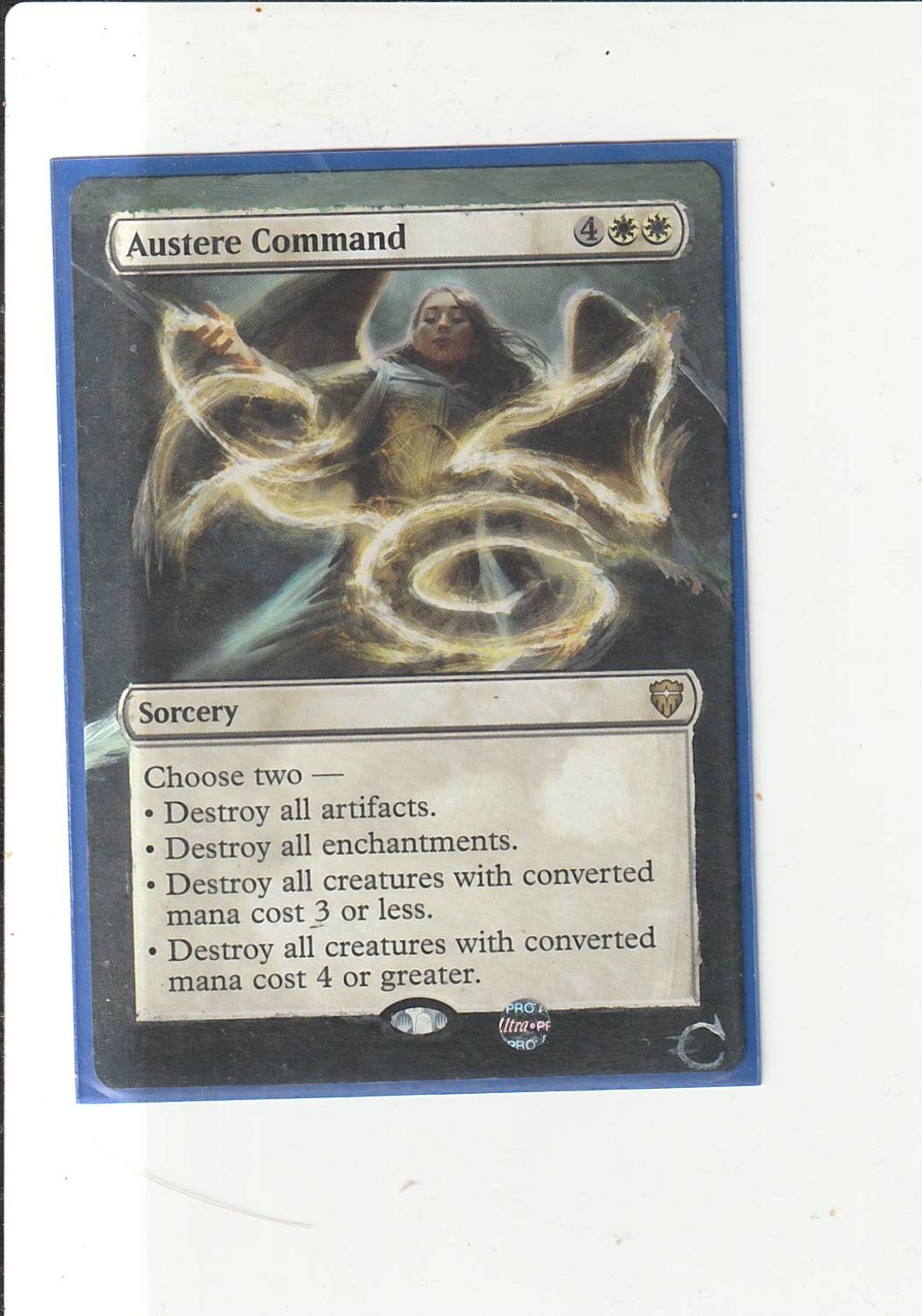 Austere Command, Borderless Hand Painted MTG Alter - Etsy