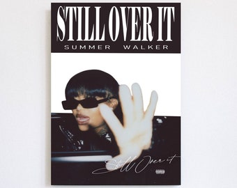 Over It Summer Walker Album Poster - Etsy