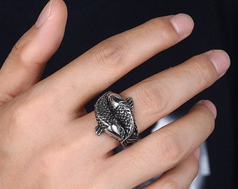 Japanese Koi Fish Ring - Etsy