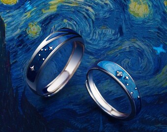 Starry Night Ring - Etsy