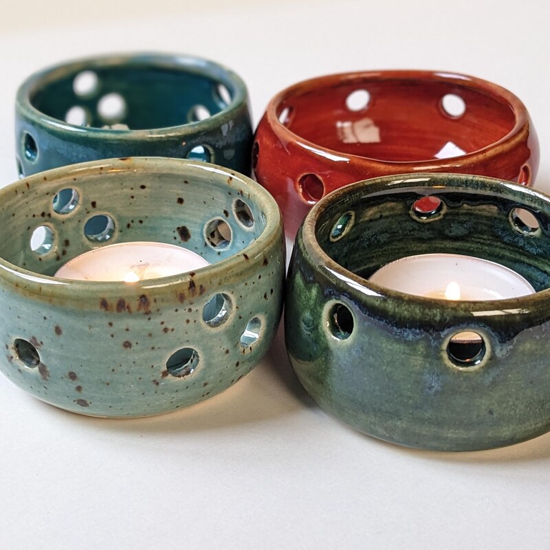 Tea Light Candle Holder - Etsy