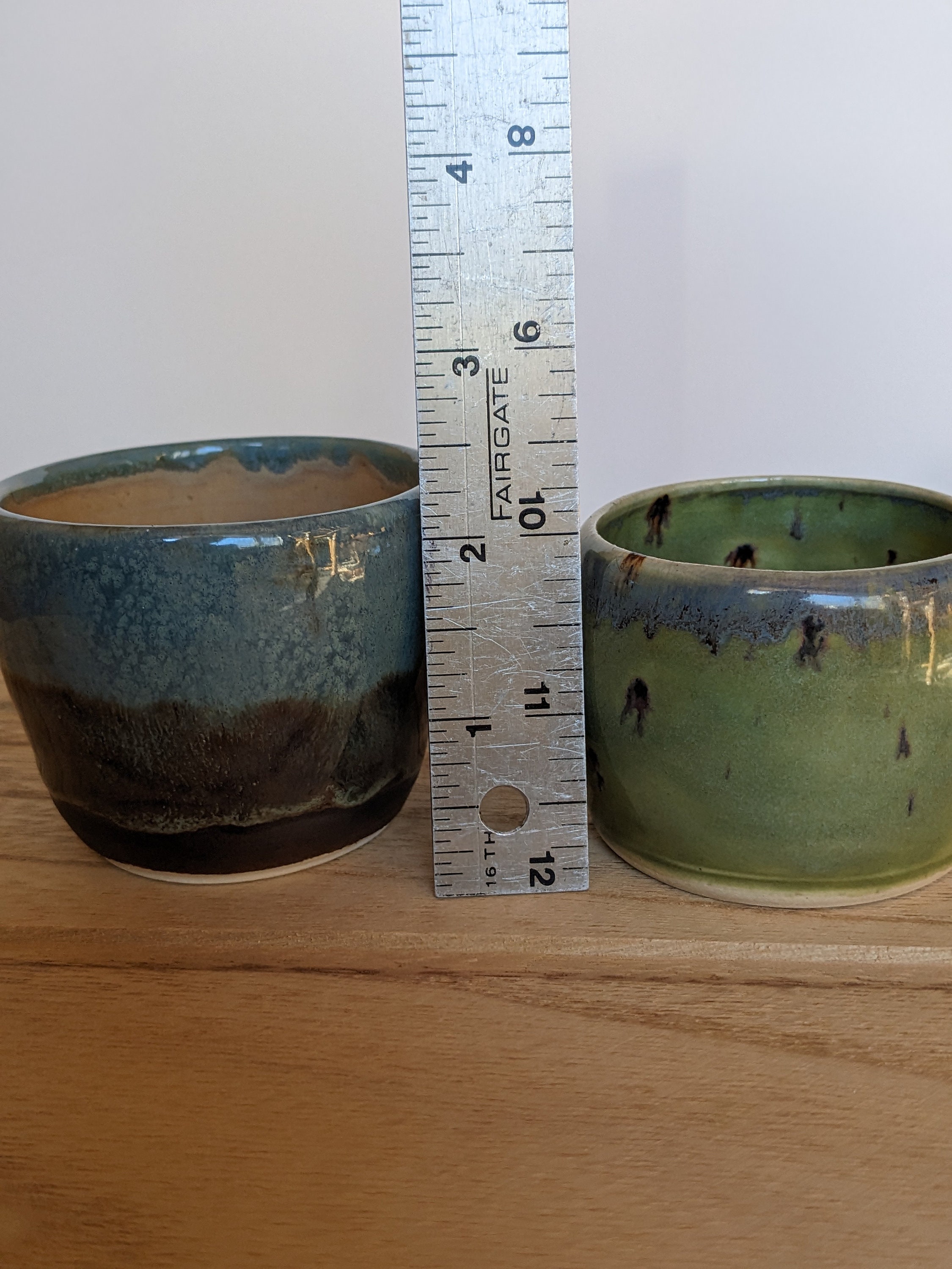 Tea Light Ceramic Candle Holders, Also for Votive Candles, Handmade. - Etsy