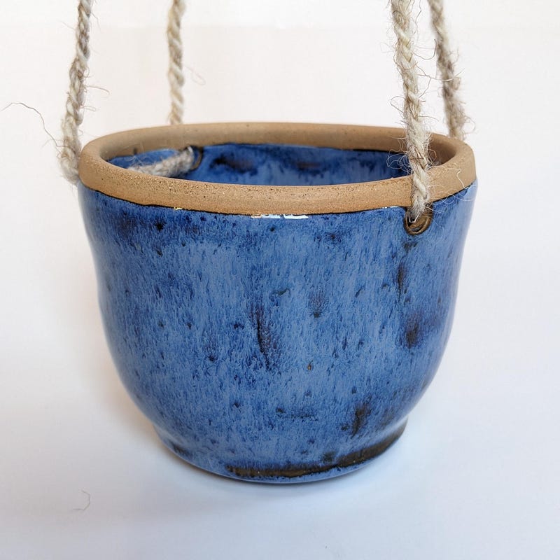 Hanging Ceramic Planter - Etsy