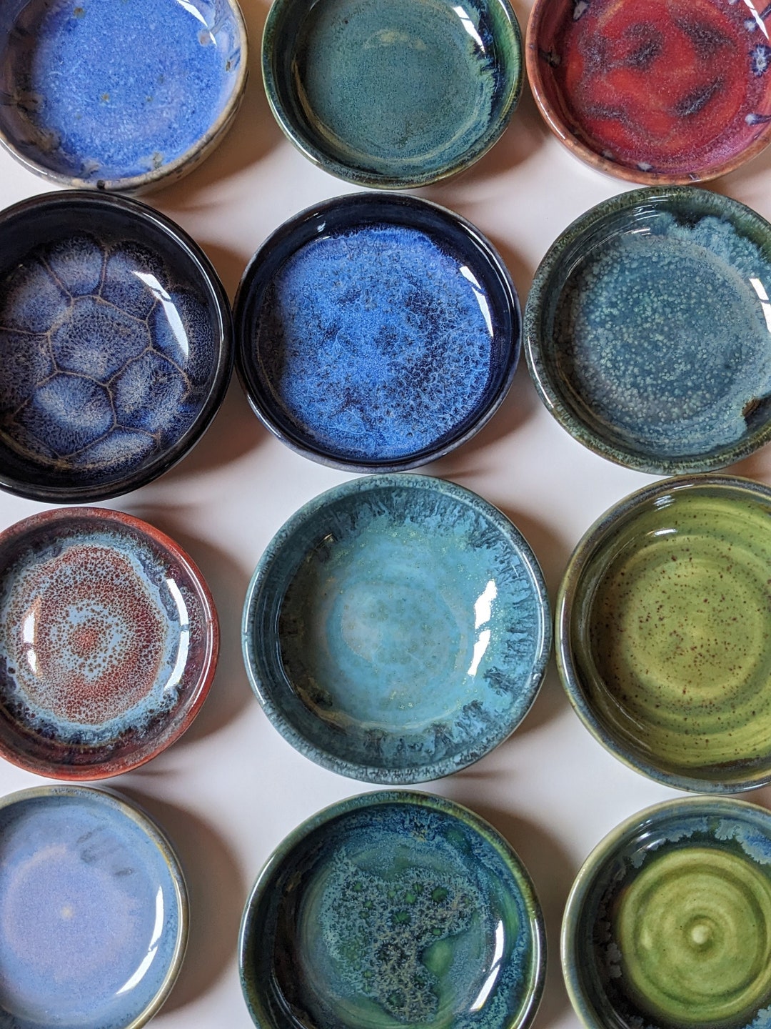 Ring Dishes, Ceramic, Handmade, Small Jewelry Bowl, Trinket Dish ...