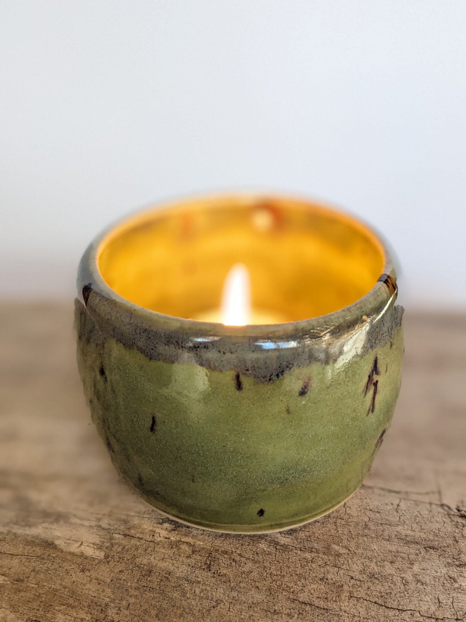 Tea Light Ceramic Candle Holders, Also for Votive Candles, Handmade. - Etsy
