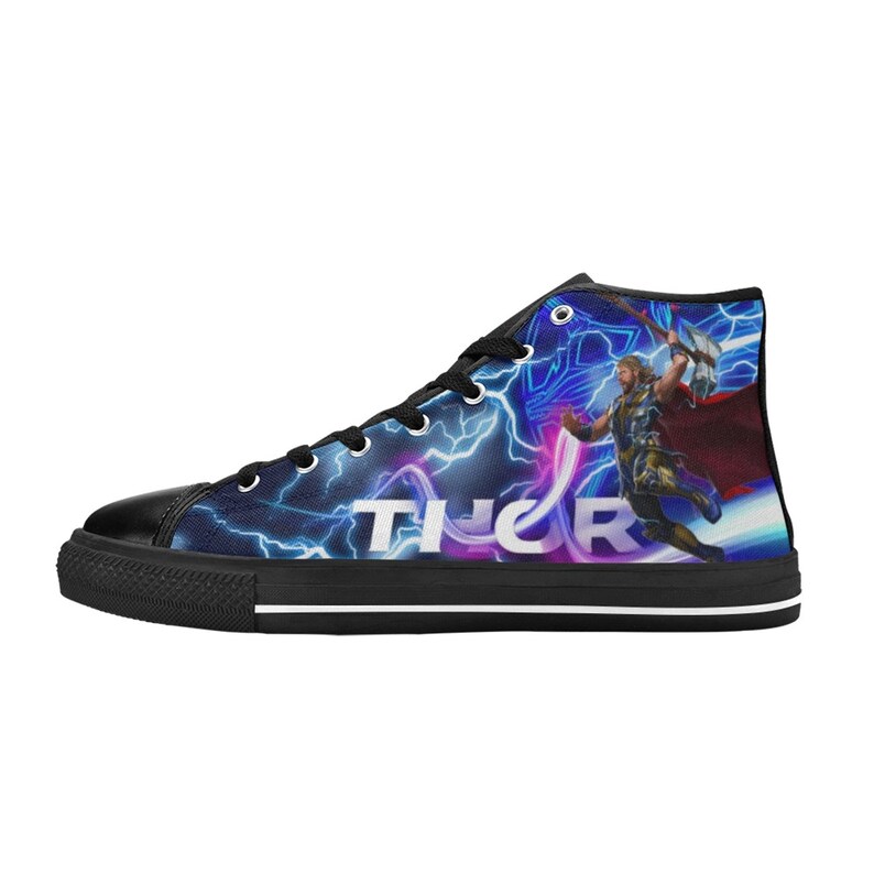 Thor High Top Canvas Shoes Custom Sneakers - Etsy