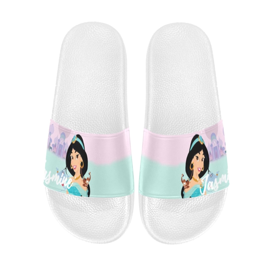 Princess Jasmine Slide Sandals Custom - Etsy