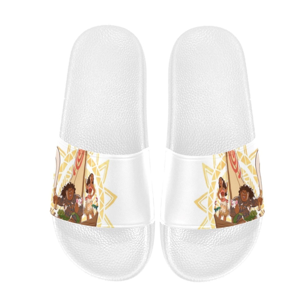 Moana Custom Slide Sandals Unisex for Boyfriend or Girlfriend Gift ...