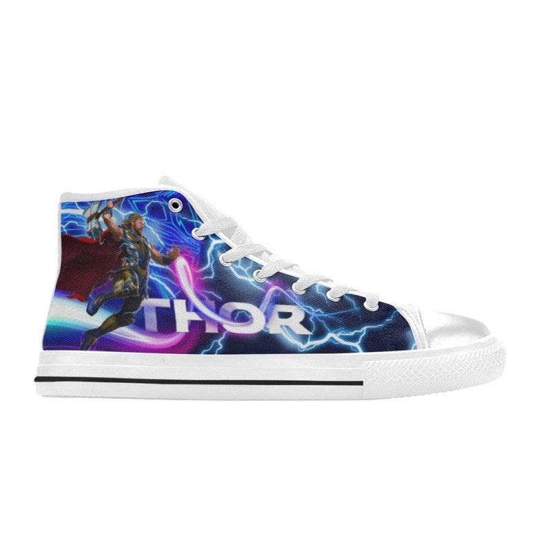 Thor High Top Canvas Shoes Custom Sneakers - Etsy