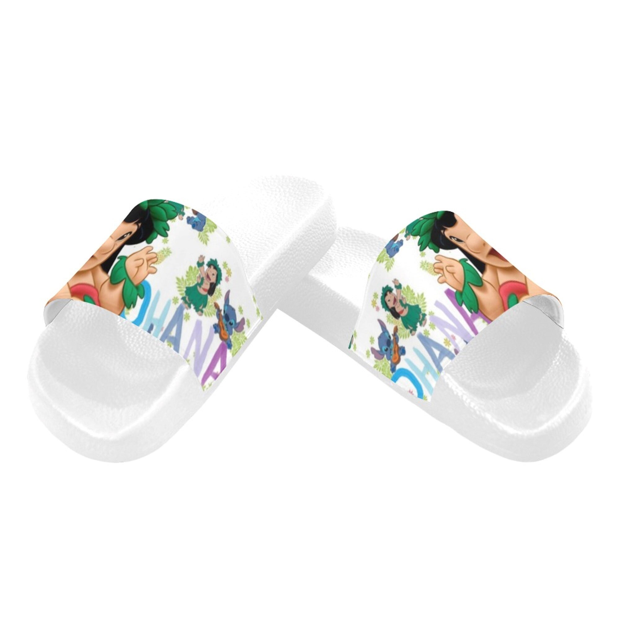 Lilo & Stitch Custom Slide Sandals Unisex for Boyfriend or - Etsy