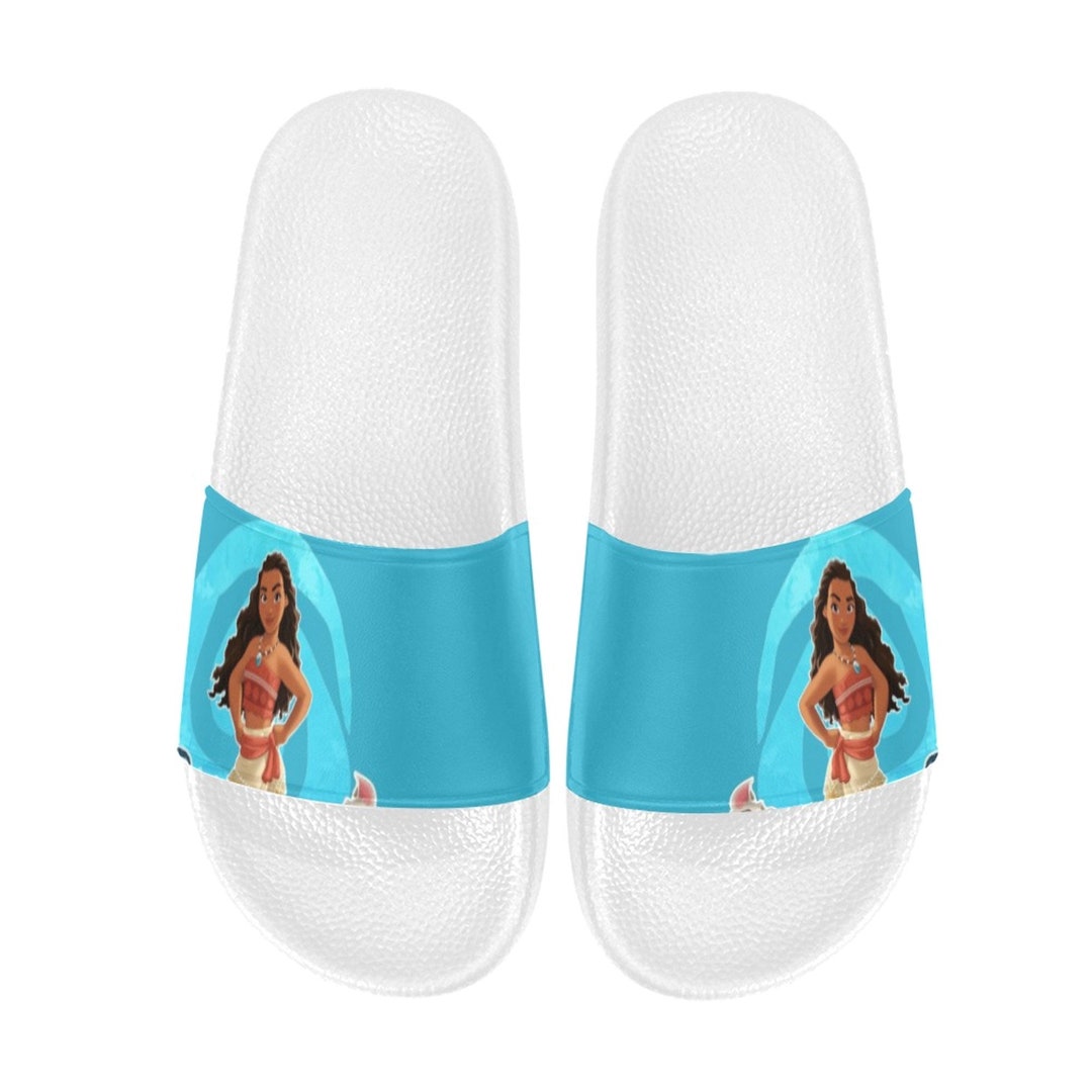Moana Custom Slide Sandals Unisex for Boyfriend or Girlfriend Gift ...