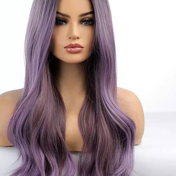 Light Purple Wig - Etsy