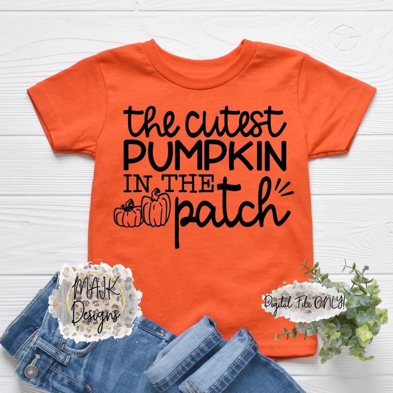 Cutest Pumpkin in the Patch Svg - Etsy
