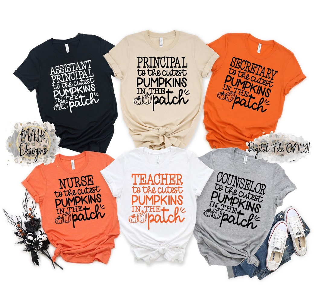 School Bundle Cutest Pumpkins in the Patch SVG / Assistant Principal ...