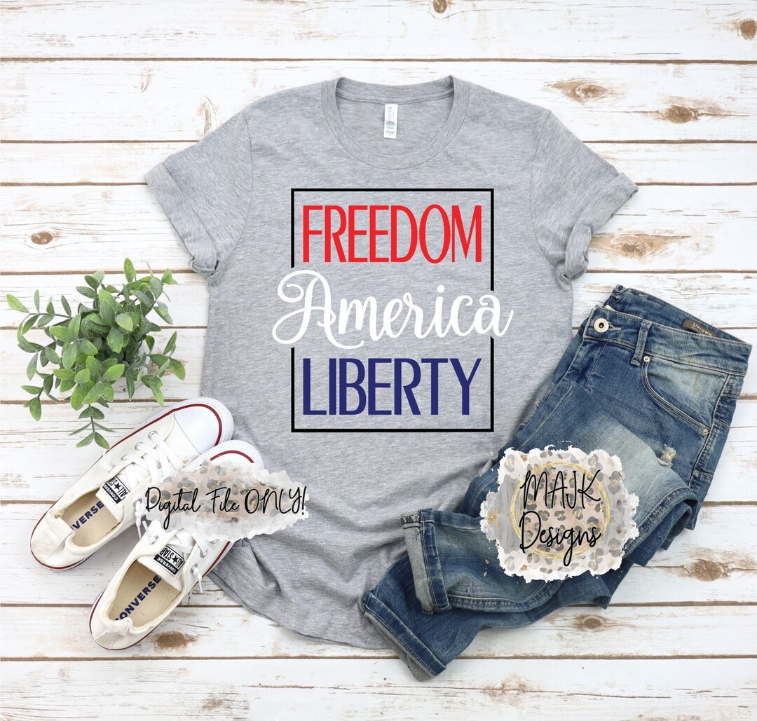 4th of July SVG / Freedom and Liberty SVG / Patriotic SVG / America Png ...