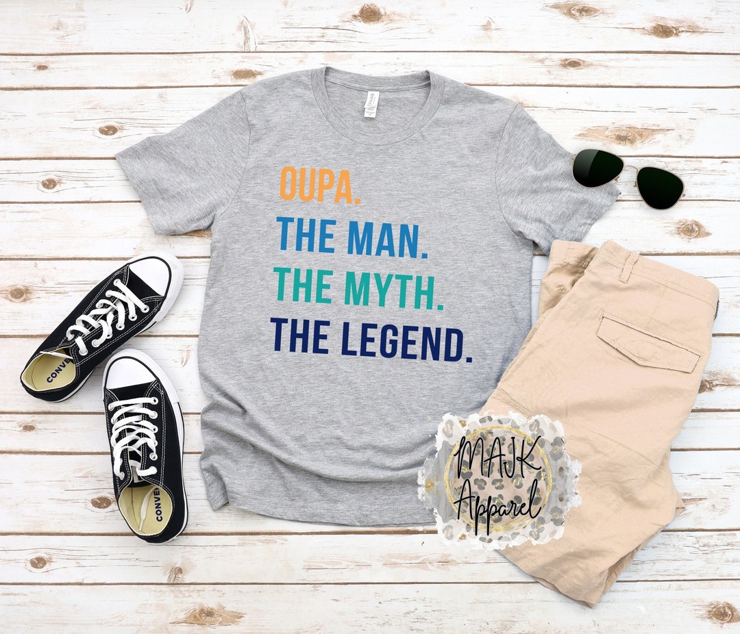 Father's Day SVG / Oupa SVG / the Man the Myth the Legend SVG / Oupa ...