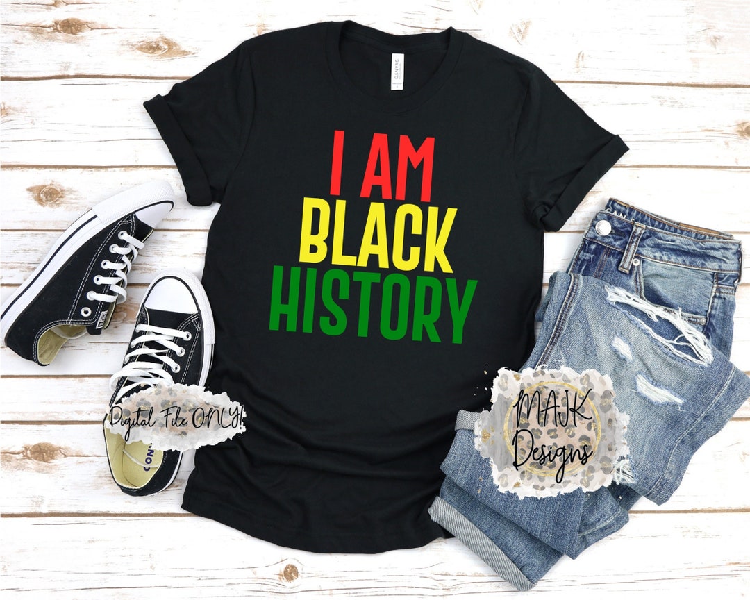 I Am Black History Svg Black History Svg Black History Month Year