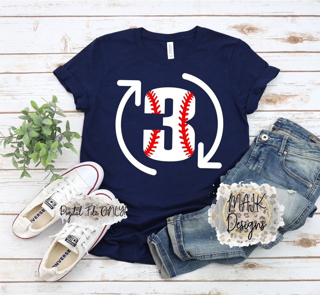 Baseball SVG / 3 up 3 Down SVG / Three up Three Down SVG / 3 up 3 Down ...
