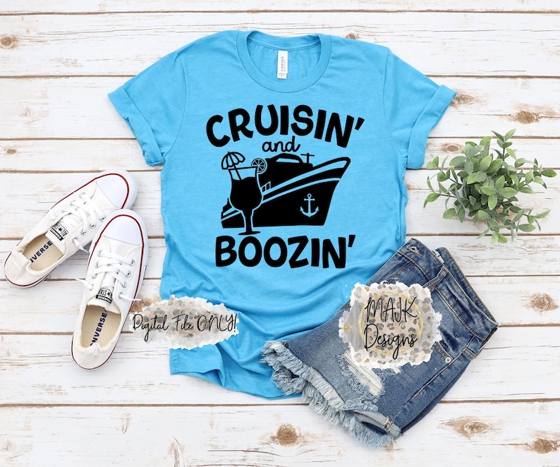 Cruisin and Boozin SVG / Cruise SVG / Cruise Squad Svg / Family Cruise ...