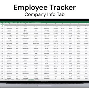 Employee Tracker Excel: Comprehensive Employee Management System for HR ...