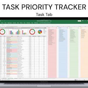 Task Priority Tracker: Eisenhower Matrix | Excel Template - Etsy