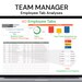 Team Manager's 4in1 Pack: Excel Tools | Comprehensive Workflow Suite - Etsy
