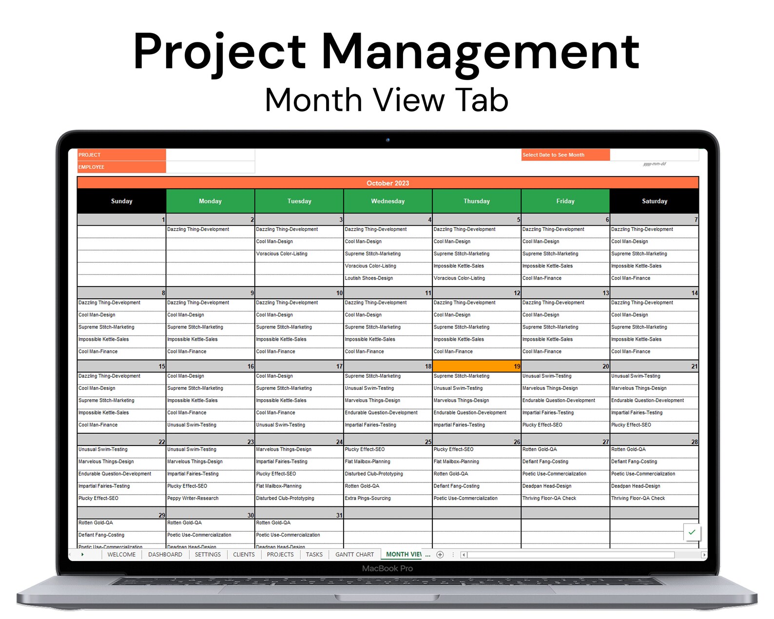 Projects Manager's Toolkit 5in1 Pack | 5 Excel Templates | 360 Project ...