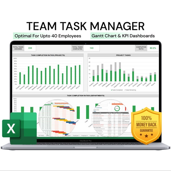 Employee Schedule Template Excel - Etsy