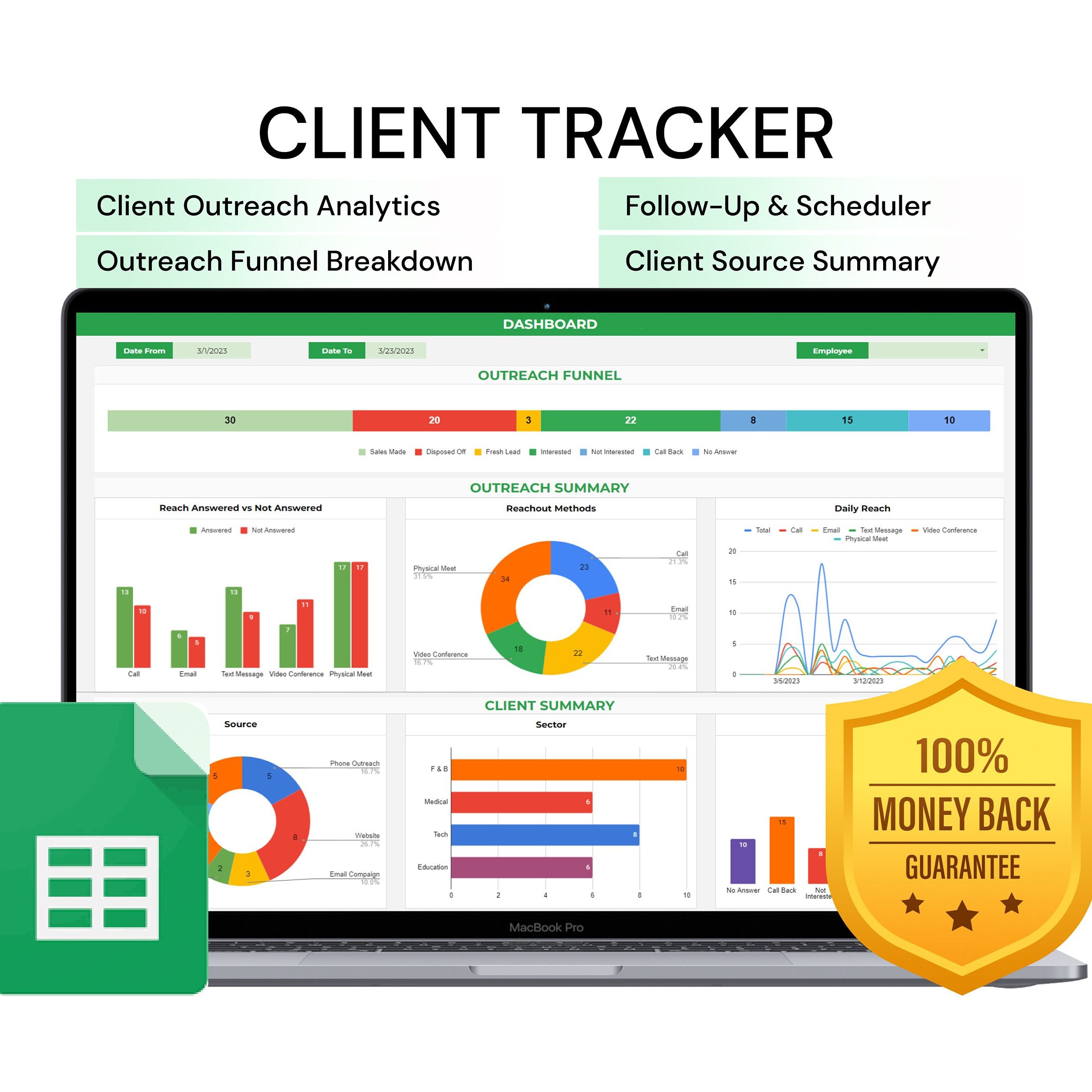 Client Tracker Google Sheet Template: Your Ultimate Business ...