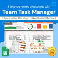 Task Tracker Google Sheet Template - Etsy Canada
