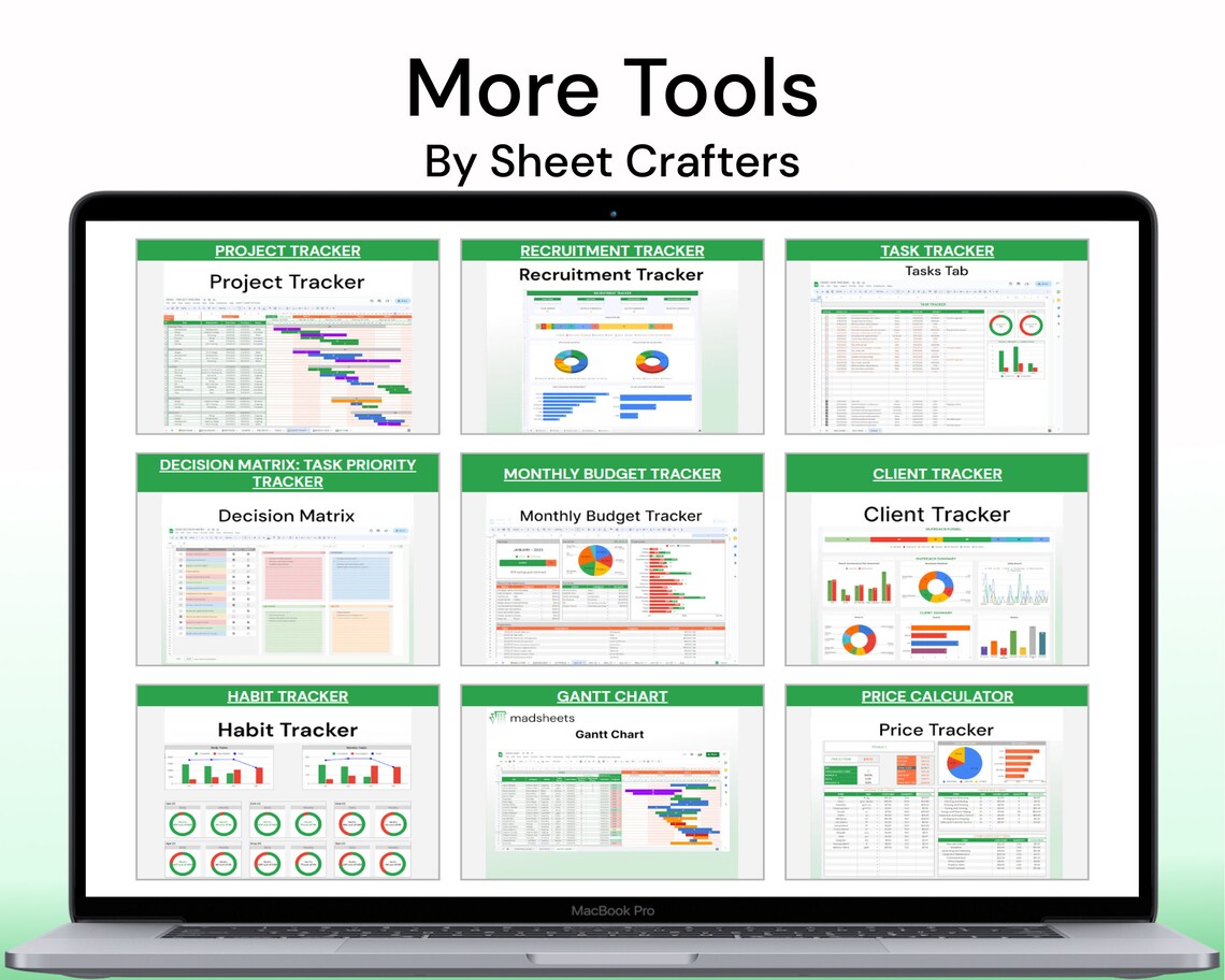 Gantt Chart Task Scheduler Excel Template - Etsy Canada