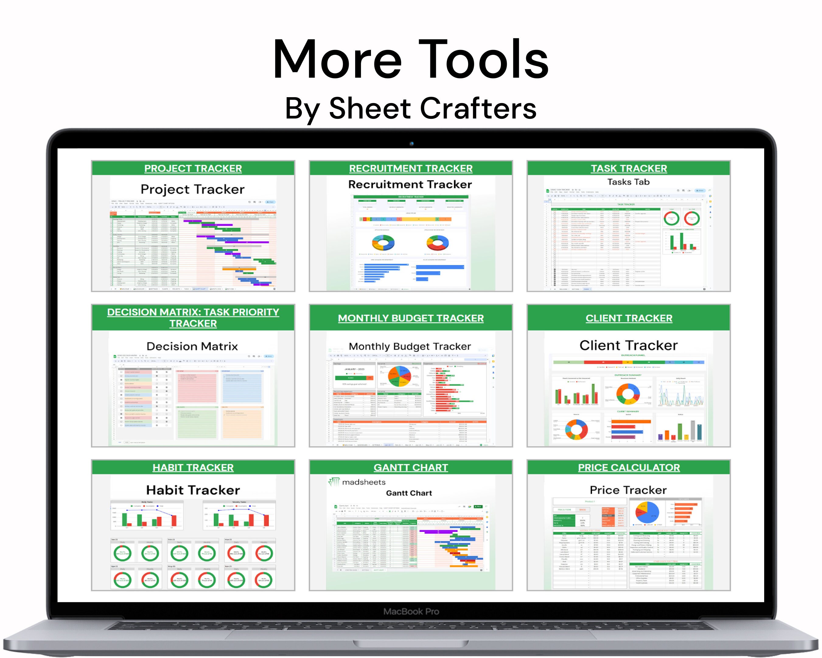 Task Tracker Excel Template Etsy