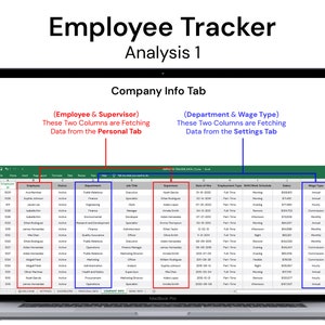 Employee Tracker Excel: Comprehensive Employee Management System for HR ...